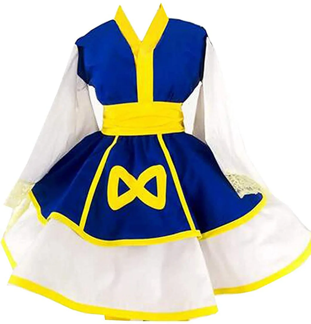 Anime-HUNTER-Kurapika-Cosplay-Costume-Women-Lolita-Kimono-Dress ...