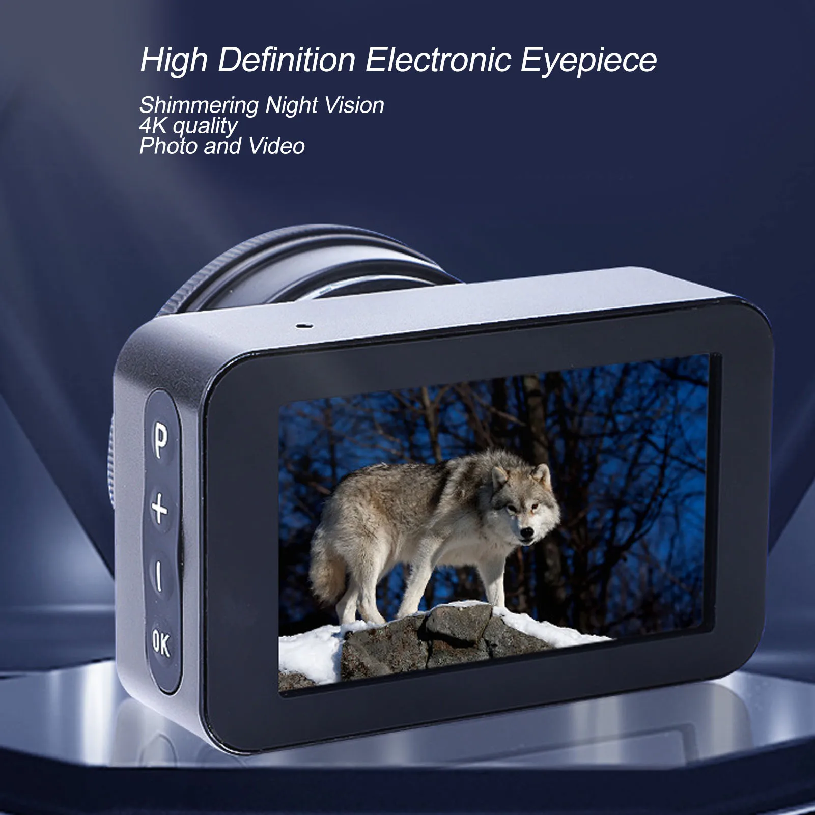 Electronic-Eyepiece-Camera-Aluminum-Alloy-5-Levels-Digital-Zoom-4K ...