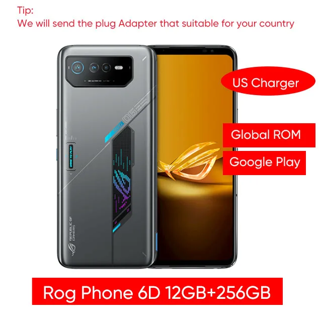 ASUS ROG Phone 6D Phone MediaTek Dimensity 9000+ 165Hz E-Sports Screen ...