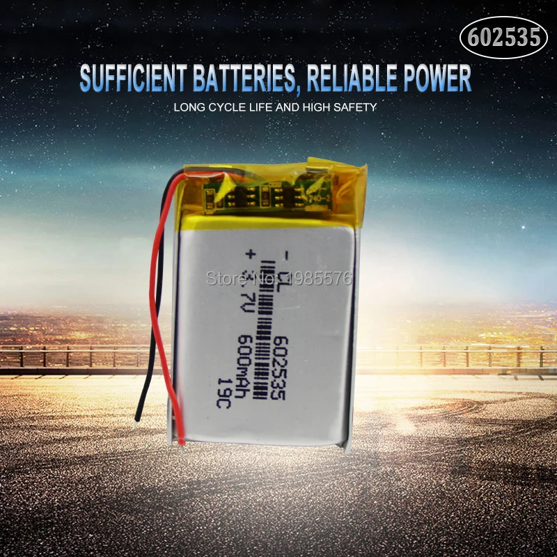 3-7v-600mah-602535-062535-Lithium-ion-Polymer-li-ion-Rechargeable ...