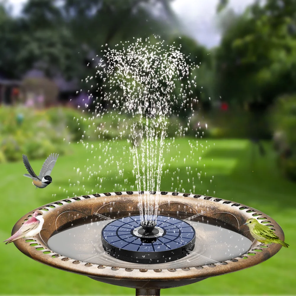 Solar-Fountain-Automatic-Water-Spray-Floating-Circulating-Water-Pump ...