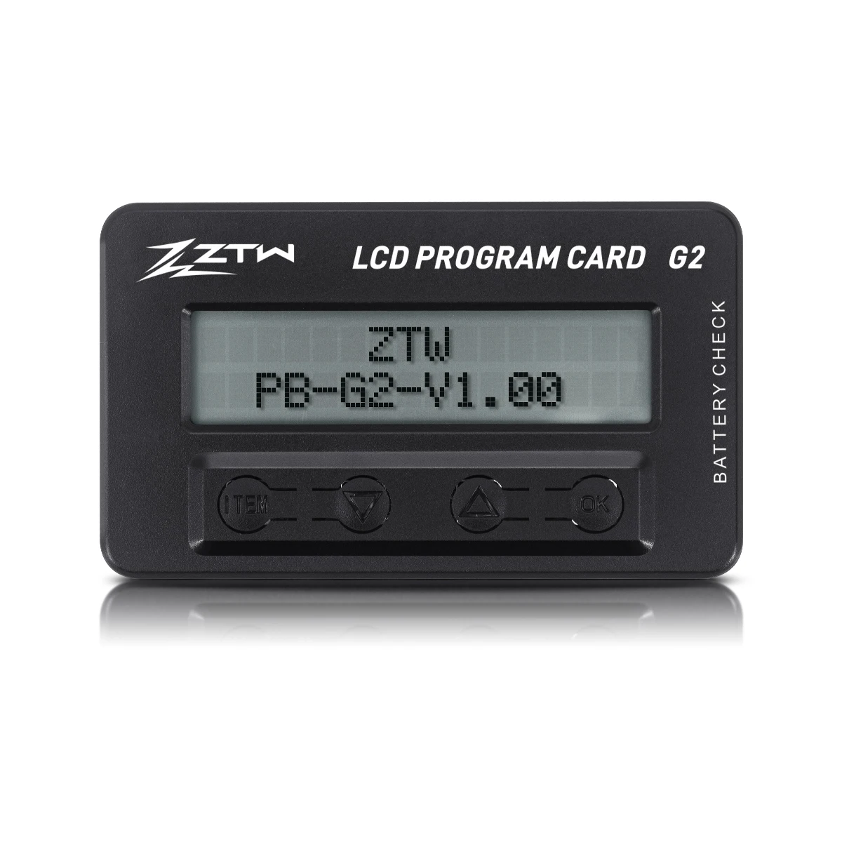 ZTW Multifunctional LCD Program Card G2 for Beatles/Mantis Slim/Shark ...