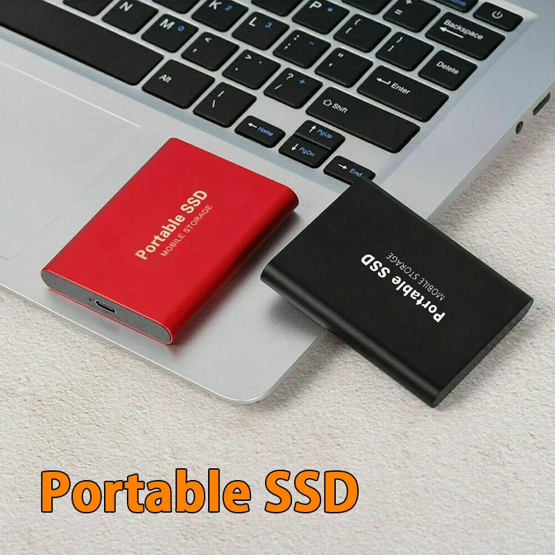 Unidad de estado sólido externa de alta velocidad, SSD portátil, USB 3,1, 4TB, 2TB, 1TB, 500GB ...