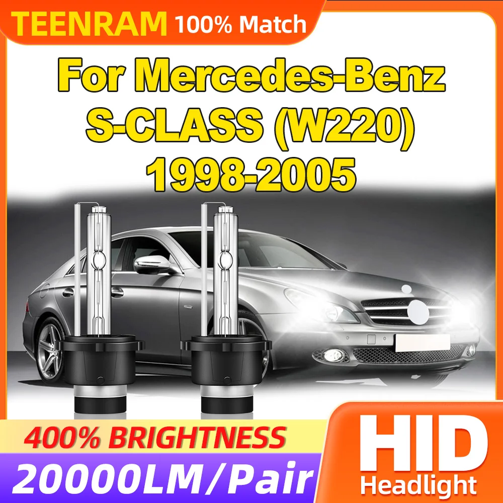 35W HID Xenon Headlight Bulbs 20000LM LED Car Lights 6000K 12V Auto ...