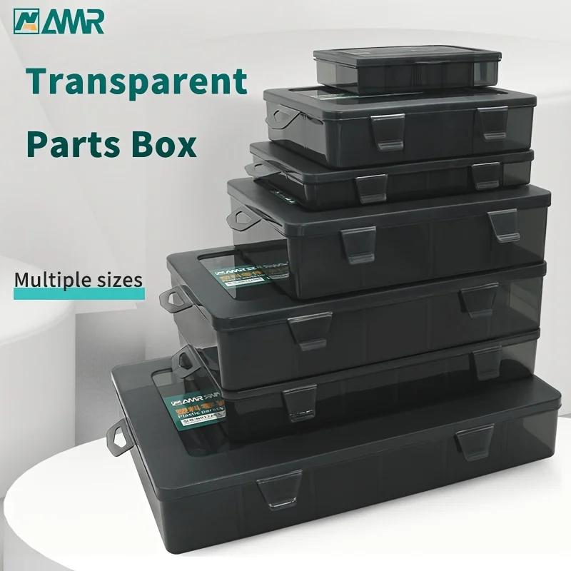 Bo-te-de-Rangement-en-Plastique-Compartiment-R-glable-pour-Bijoux ...