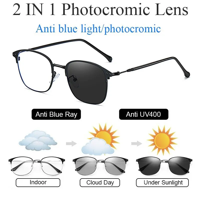 Anti-Blue-Light-Photochromic-Glasses-Men-Women-UV400-driving-Sunglasses ...