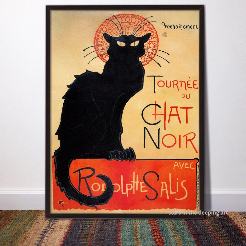Vintage French Cat Posters