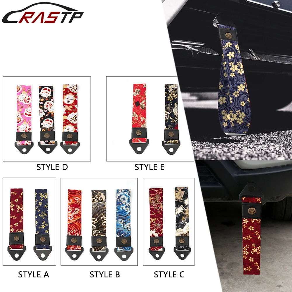 RASTP-28cm-JDM-Style-Tow-Strap-Racing-Katana-Car-Tow-Strap-Tow-Ropes ...