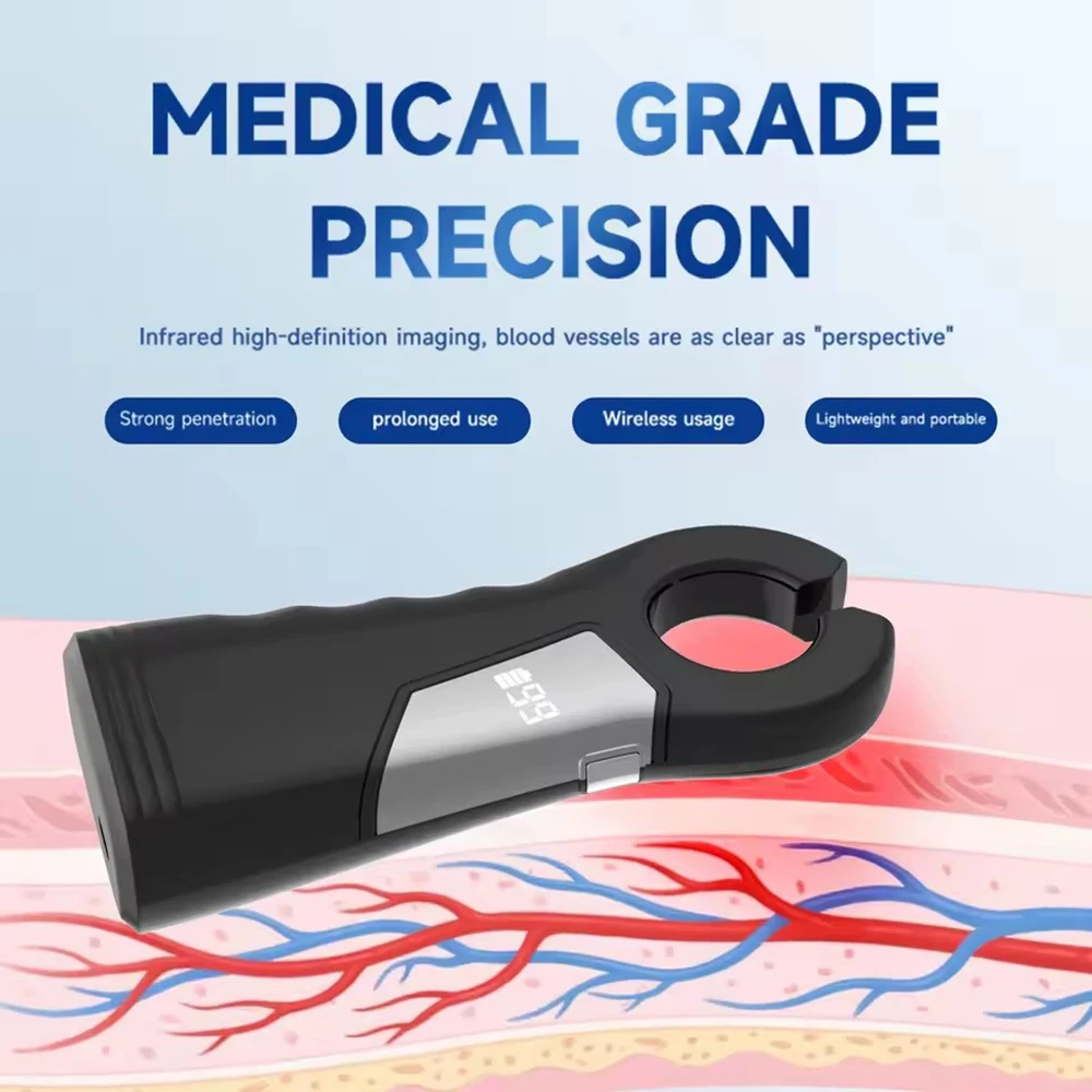 Medical Vein Detector LED Vein Infrared Scanner Handheld Blood Vessel ...