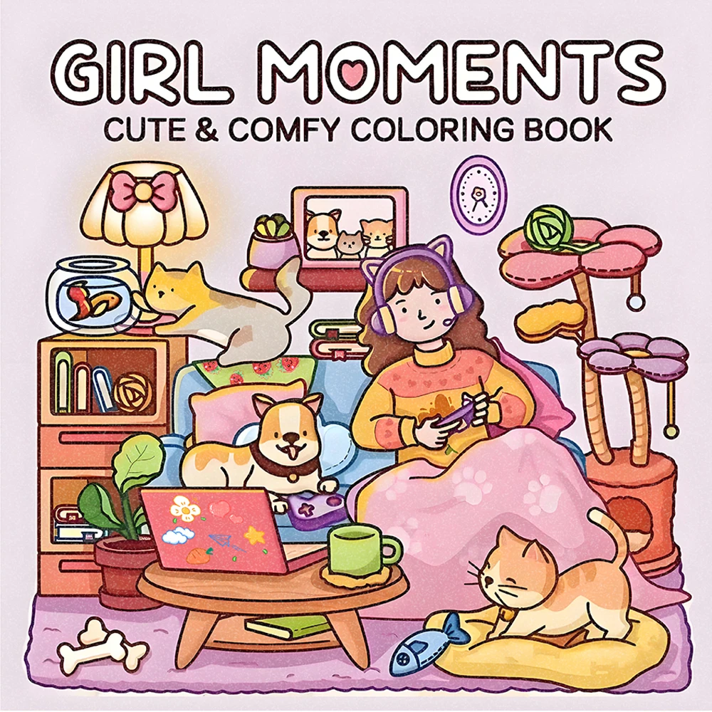 Girl Moment Coloring Book Bookshop: Real User Insights on This Cozy ...