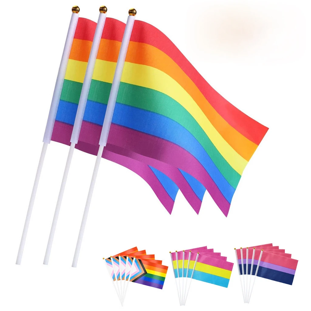 LGBT-Pride-flag-100pcs-14x21cm-dream-smp-flag-Gay-Lesbian-Homosexual ...