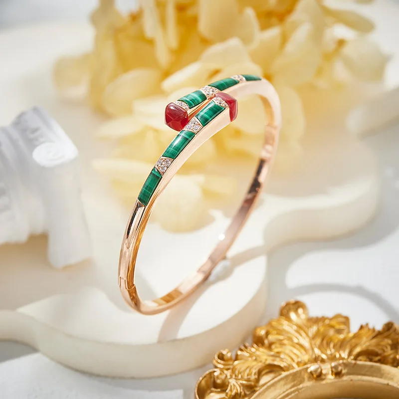 Europe-America-Fashion-Style-High-end-Bracelet-Women-Lady-Inlay-Cubic ...