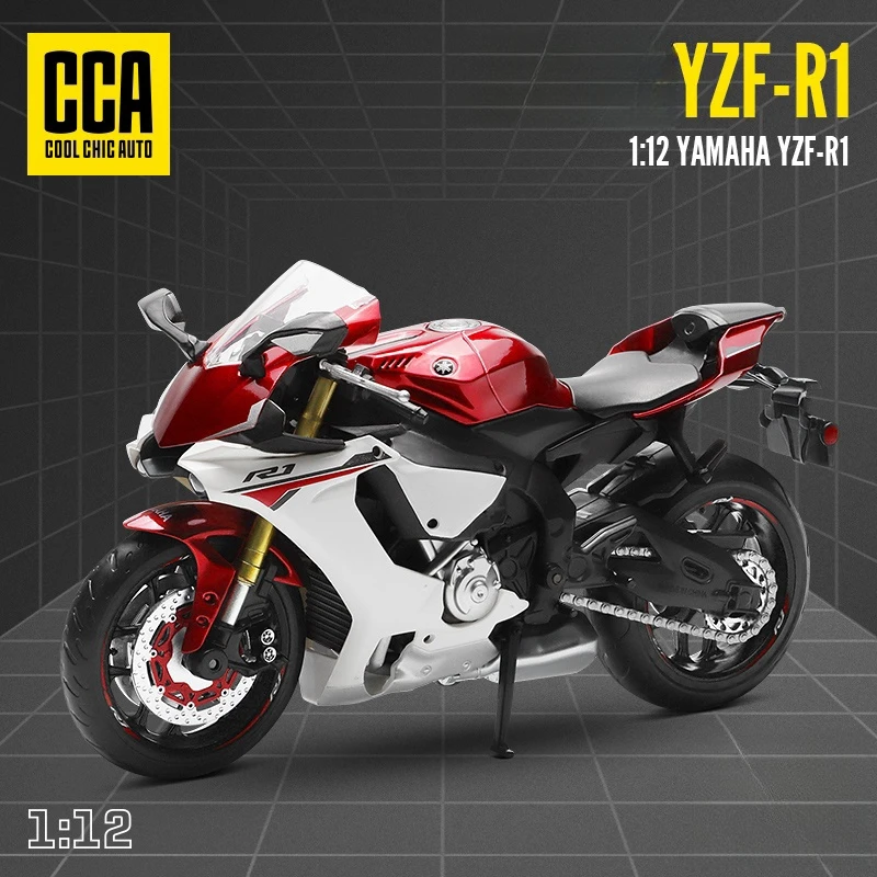 CCA-1-12-Yamaha-YZF-R1-Alloy-Motocross-Licensed-Motorcycle-Model-Toy ...