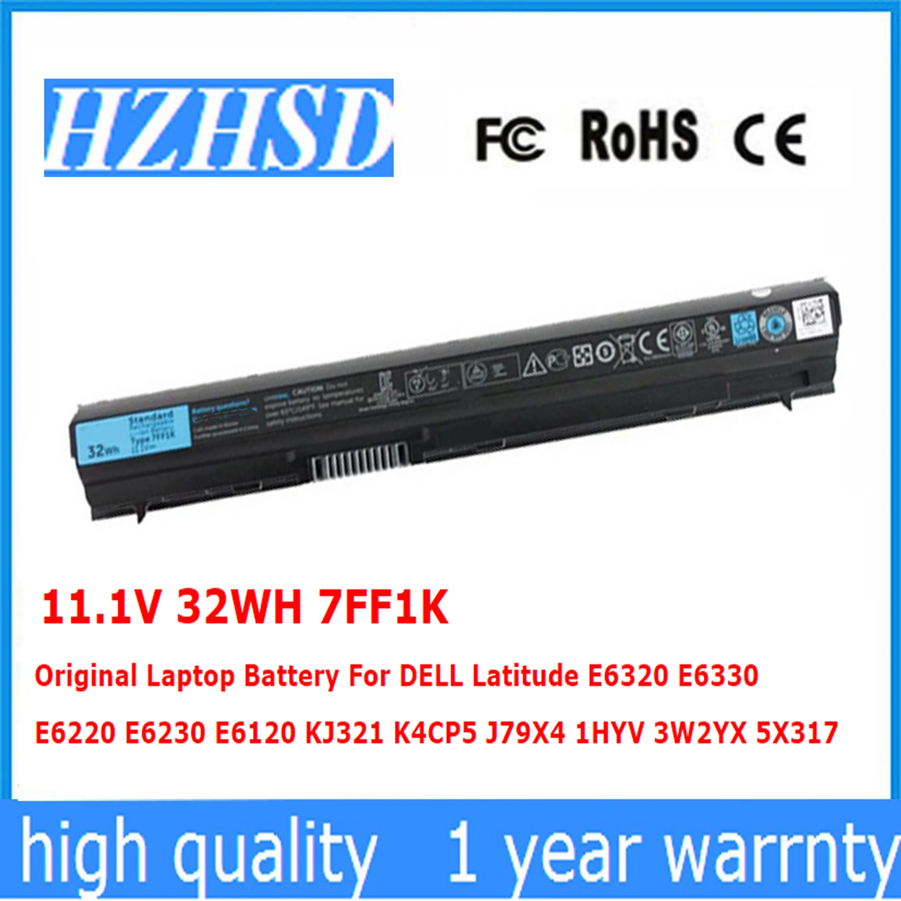 11-1V-32WH-7FF1K-Original-Laptop-Battery-For-DELL-Latitude-E6320-E6330 ...
