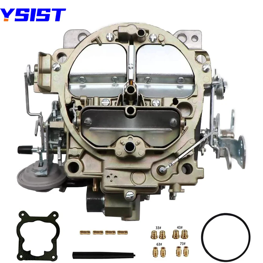 4 Barrels Carburetor Carb for 1901R Rochester Quadrajet 4MV Chevy ...