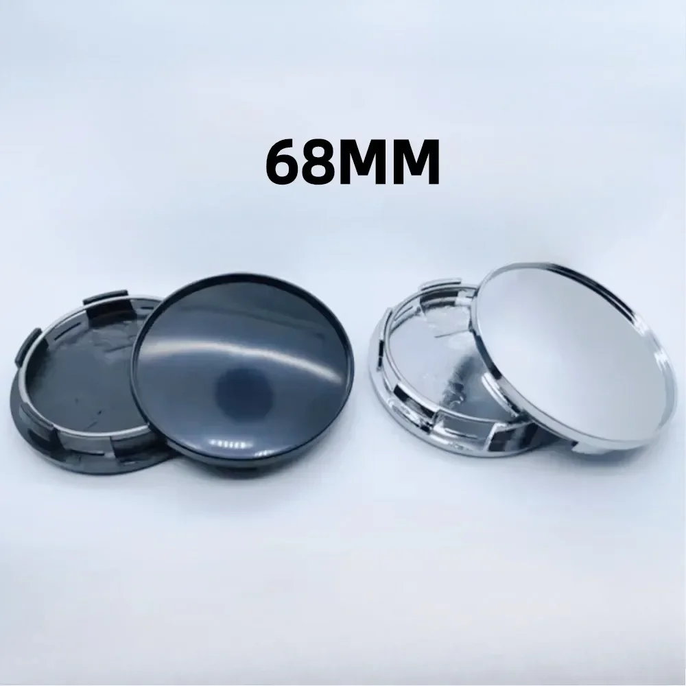 4pcs O.D 68mm / I.D 62mm Blank No Emblem Car Wheel Center Caps Wheels ...