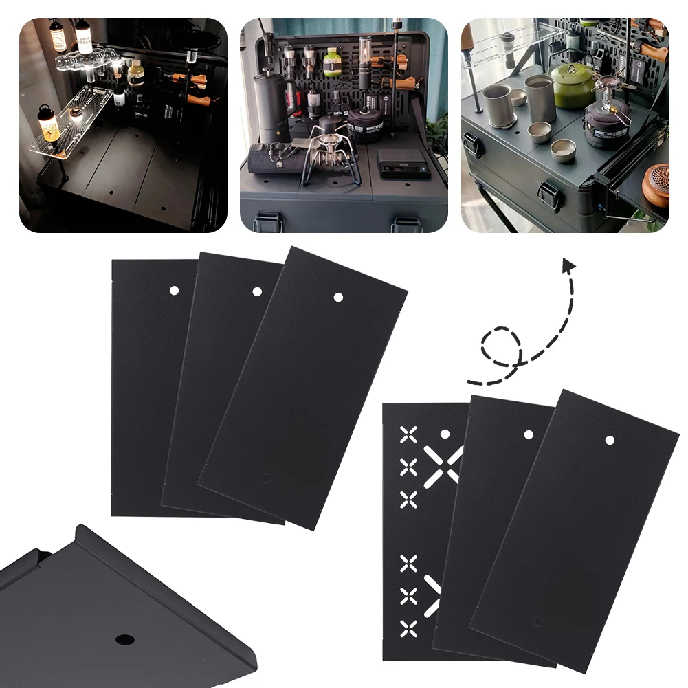 3Pcs-50L-Aluminum-Alloy-Travel-Storage-Box-Board-Camping-Equipment ...