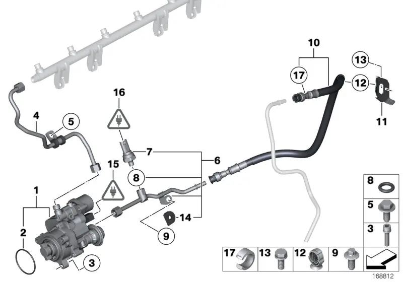 New for Car OE 13537622751 97011011473 04E129712Q 16117373624 ...