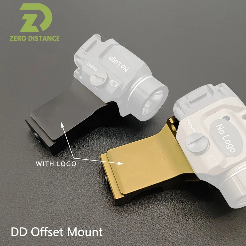 Tactical-Flashlight-Base-Scout-Light-M300-M600-Offset-Side-Mount-Fit ...