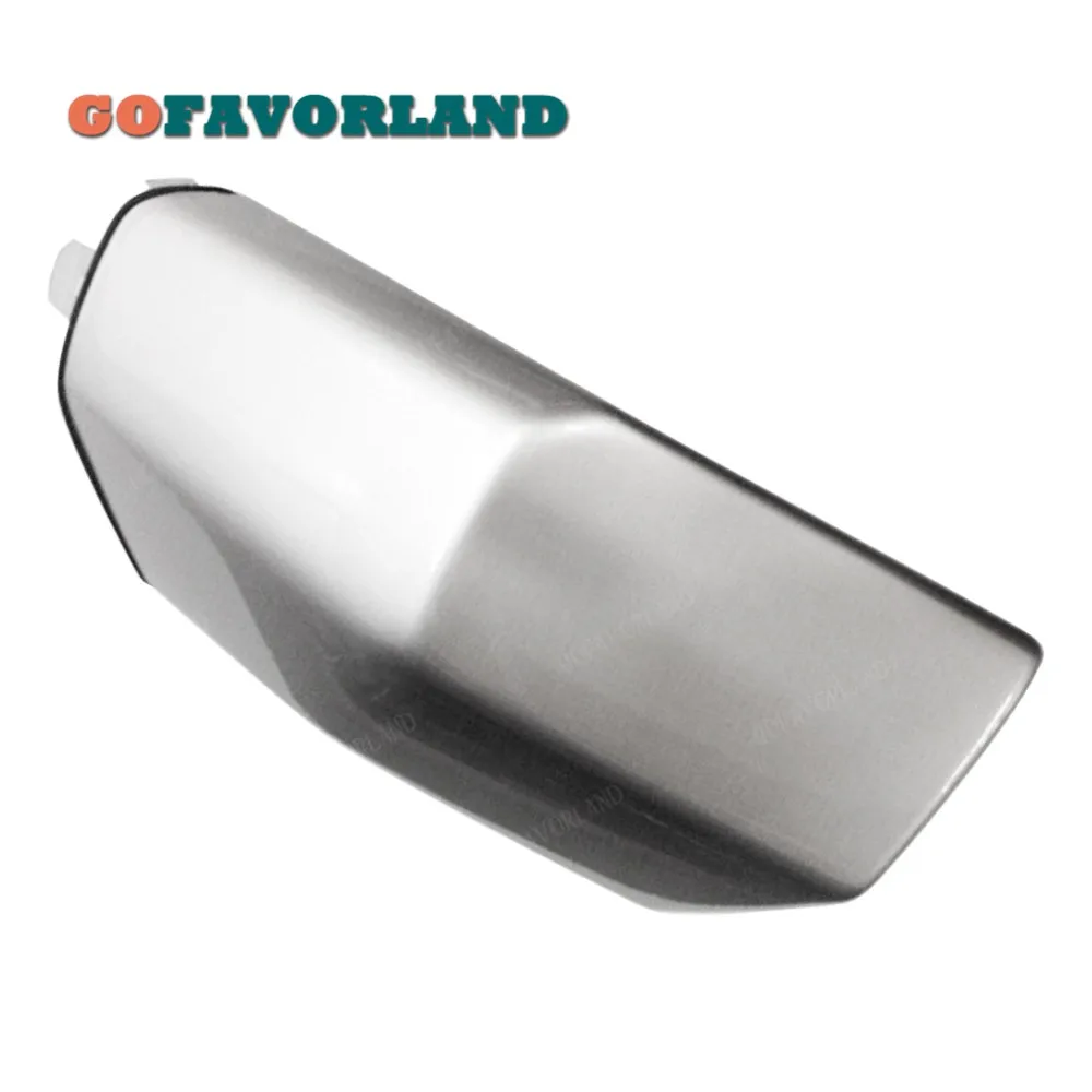 Front-Left-Or-Right-Corner-Bumper-End-Cap-Sliver-Pad-Silver-Plastic ...