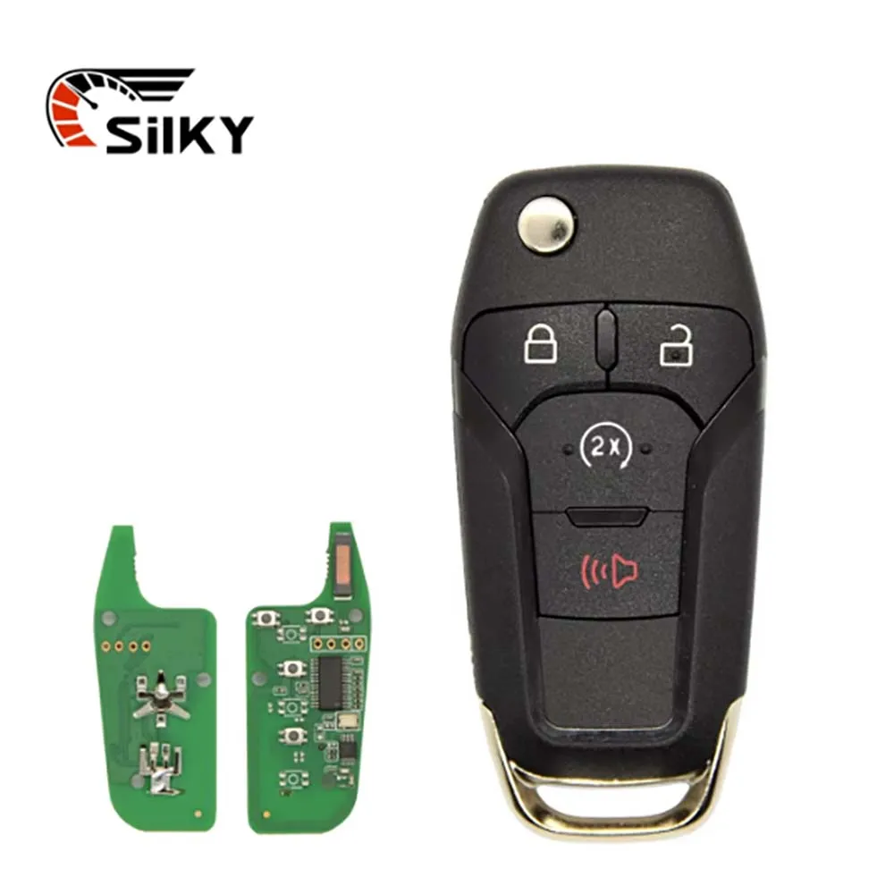 SilKY car remote key carro para llave ford 150 250 2015-2020, entrada ...
