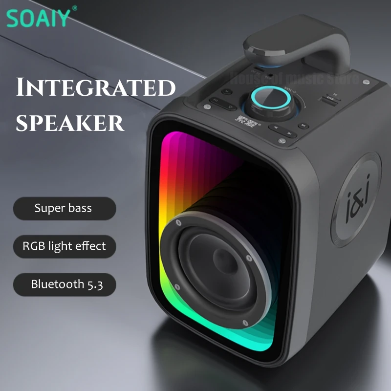 SOAIY-altavoces-Bluetooth-de-calidad-de-sonido-Hi-fi-alta-potencia-graves-pesados-espejo-HD ...
