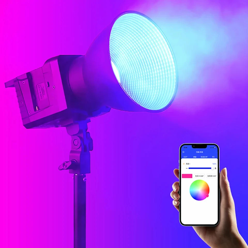 SUTEFOTO-P100-Bi-color-P100-RGB-Full-Color-2800-10000K-Portable-Video ...