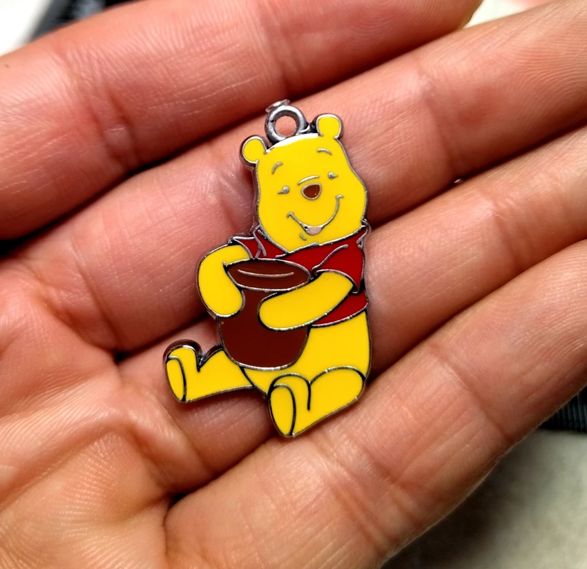 Cartoon-10-pcs-Charms-Classic-Enamel-Characters-Charm-For-Jewelry ...