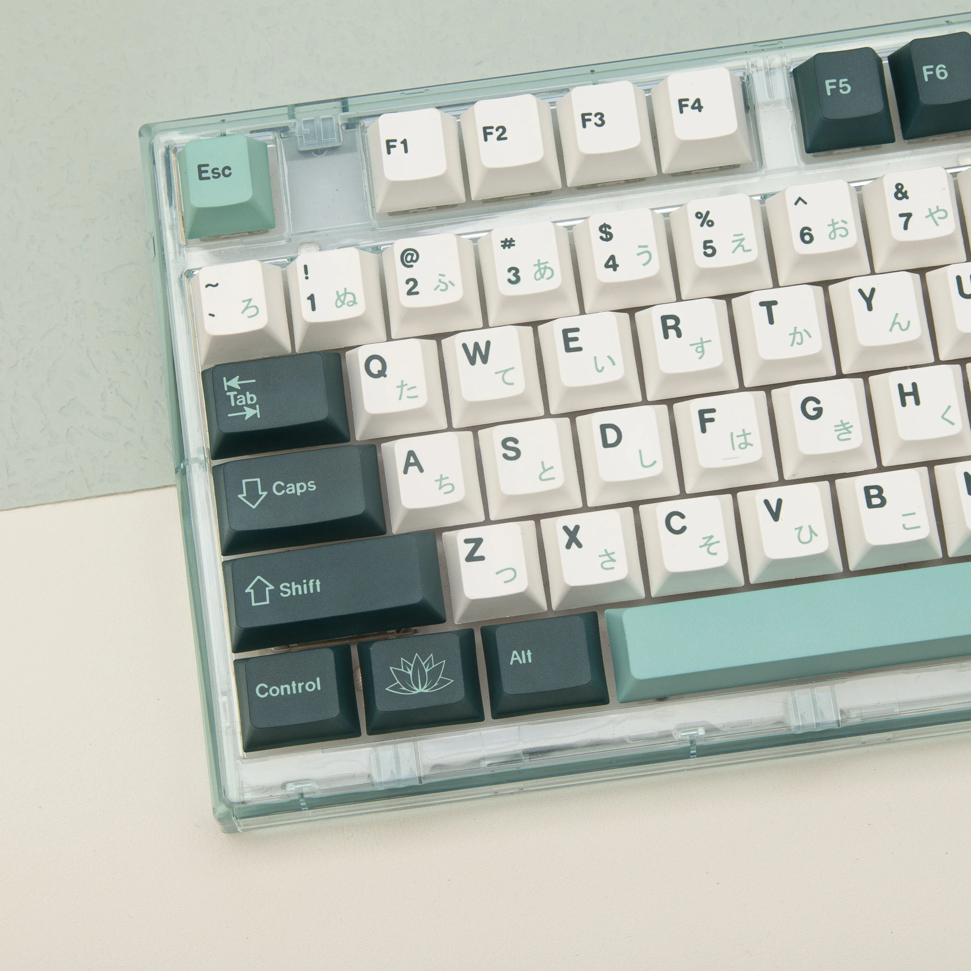 Gmk Clone Botanical Cherry Profile 135 Keys Pbt Dye Sub Keycaps For ...