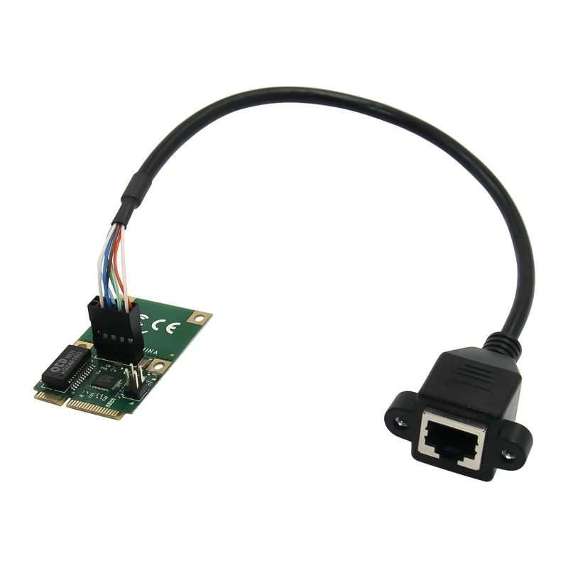 Mini-PCI-Express-PCI-E-Network-Controller-Gigabit-Ethernet-Card-10-100 ...