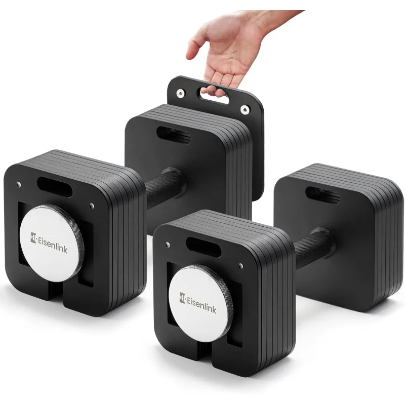 Adjustable-Dumbbell-Set-10-50-80lb-5lb-Increments-Quick-Lock-Square ...