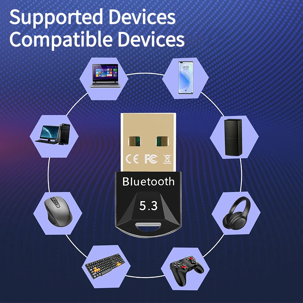 Bluetooth-Adapter-f-r-PC-USB-Bluetooth-5-3-Bluetooth-Empf-nger-f-r ...
