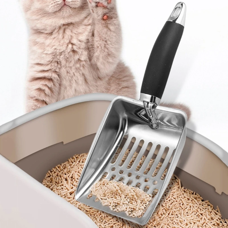 Cats-Litter-Scoops-Pet-Poops-Shovel-Large-Cats-Pooper-Hollowed-Metal ...