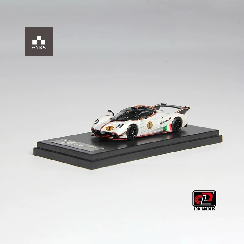 Pagani-R-1-LCD-modelo-de-coche-color-blanco-perla-mate-fundido-a-presi ...