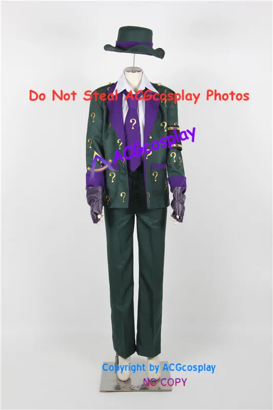 The Riddler Arkham City Costume