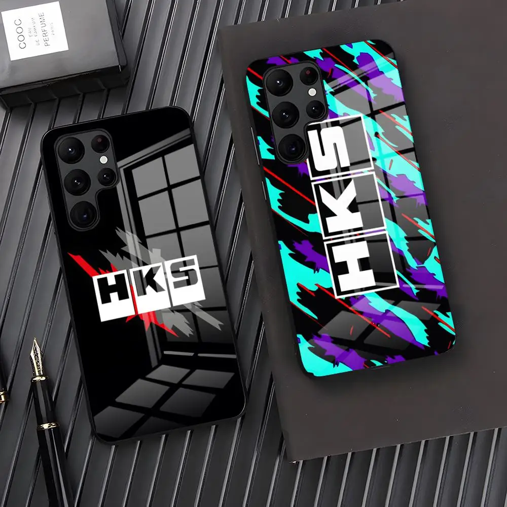 Sports Car HKS JDM Phone Case For Samsung S24 S23 S21 S20 S22 A24 A34 ...