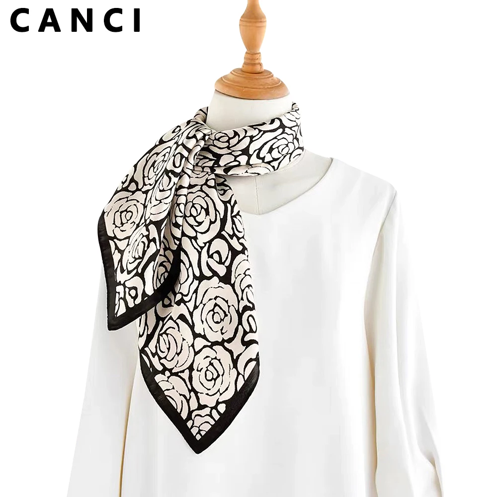 100-Pure-Mulberry-Silk-Women-Square-Scarf-Prints-Headband-Neckerchief ...