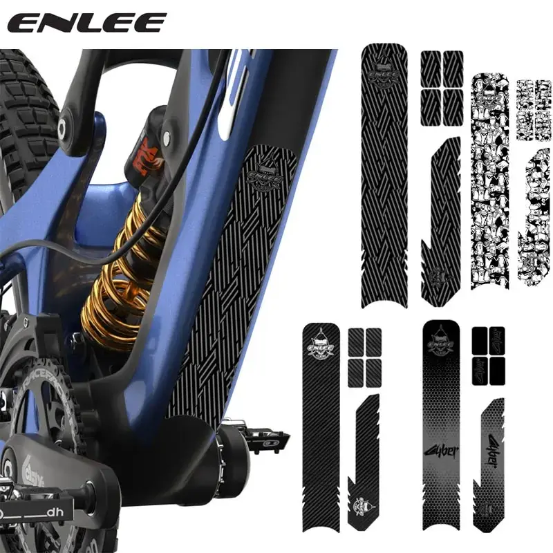 ENLEE-Bicycle-Frame-Protection-Sticker-MTB-Removable-Bike-Down-Tube ...