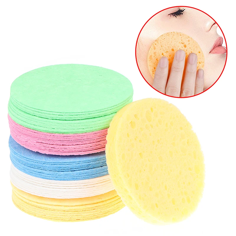 10PCS-Face-Cleaning-Sponge-Pad-for-Exfoliator-Mask-Facial-SPA-Massage ...