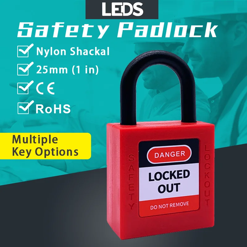 25mm-Short-Nylon-Shackle-Non-Conductive-Plastic-Isolation-Safety ...