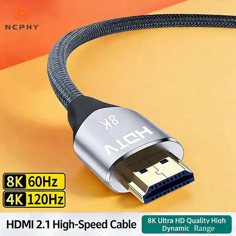 Long 1m 2m 3m 5m 8K HDTV Cable for Xiaomi TV Box PS5 Ultra High Speed ...