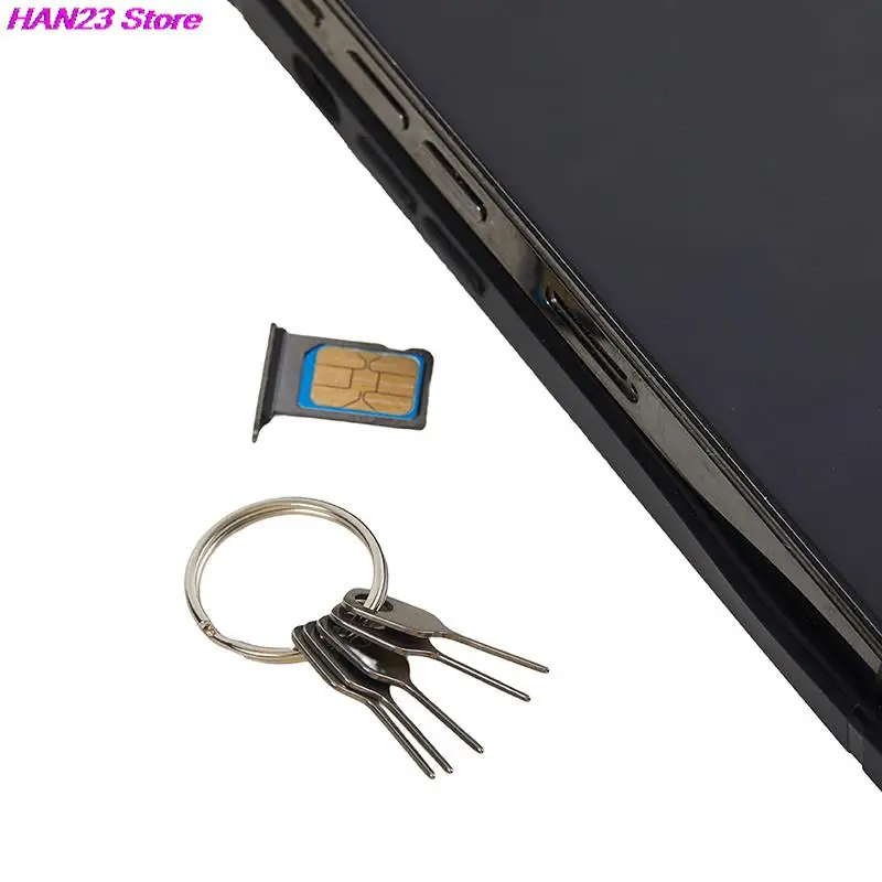 5PCS-Anti-Lost-Sim-Card-Removal-Needle-5pcs-Sim-Card-Pin-1-Ring-Key ...
