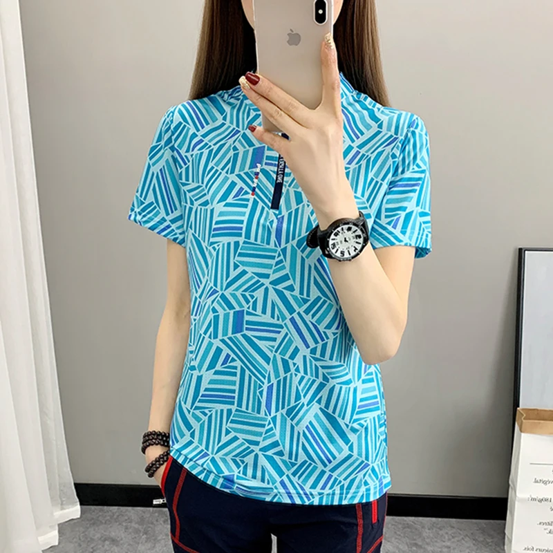 Women's Summer Running T-Shirt Activewear Short Sleeve Workout Shirt ...