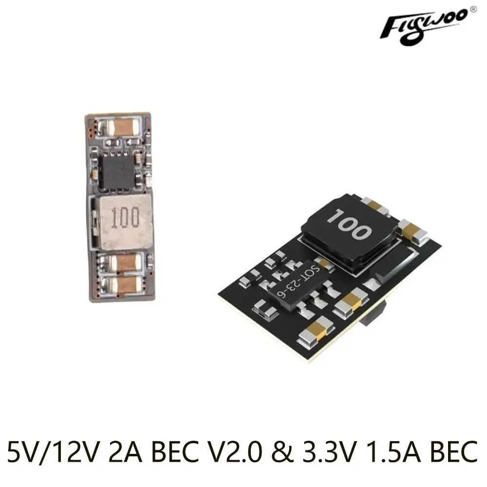 Flywoo 5V/12V 2A BEC V2.0/3.3V 1.5A BEC module for FPV Drone DIY Parts ...