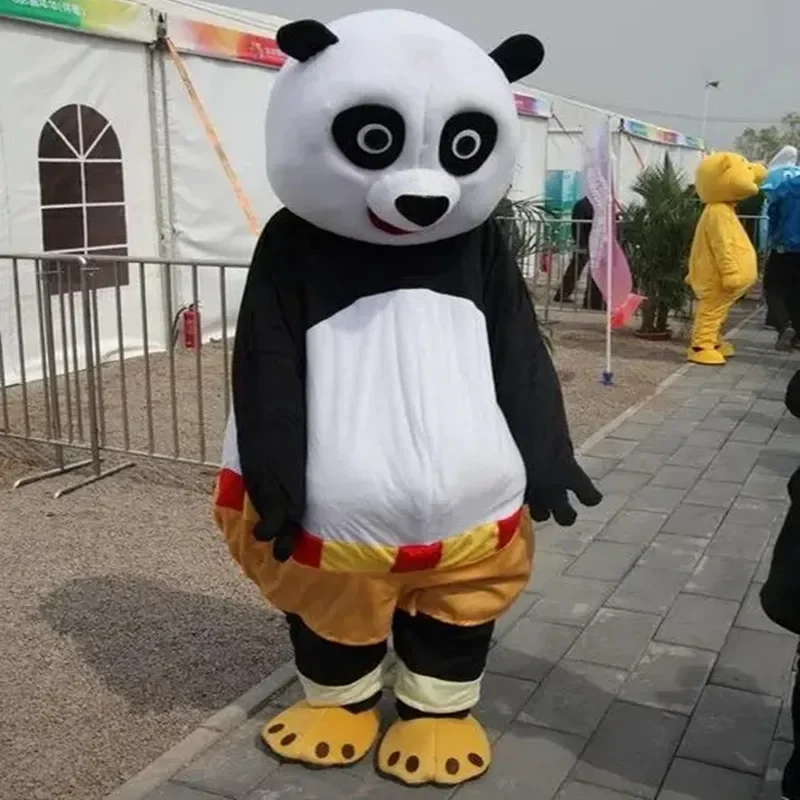 Cosplay-kungfu-Panda-and-Tiger-Cartoon-Mascot-Costume-Advertising ...