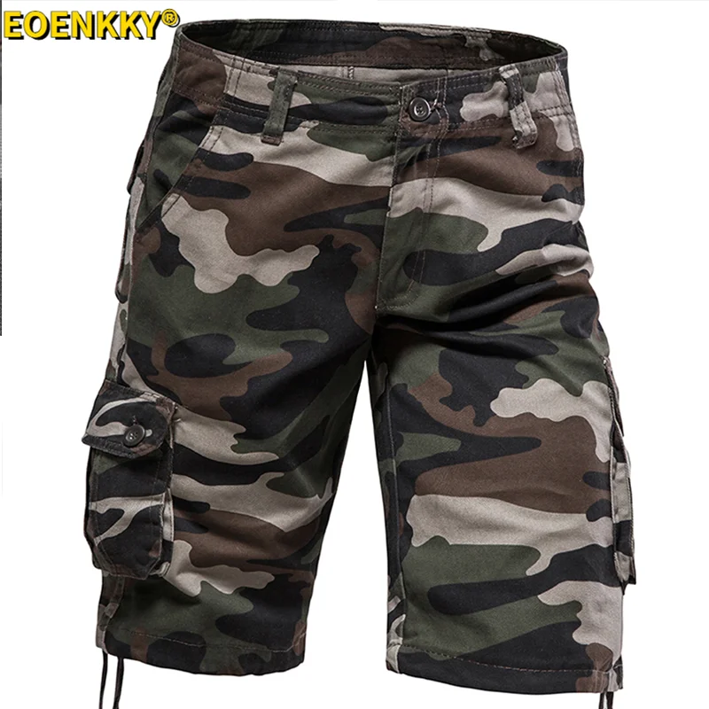 Solomon-Short cargo d'été pour homme, camouflage décontracté, en coton ...