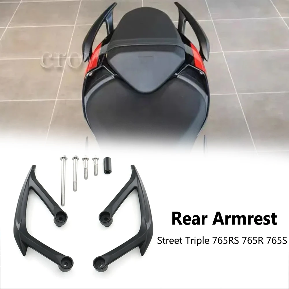 New-Motorcycle-Accessories-Passenger-Rear-Armrest-Grab-Handle-Seat ...