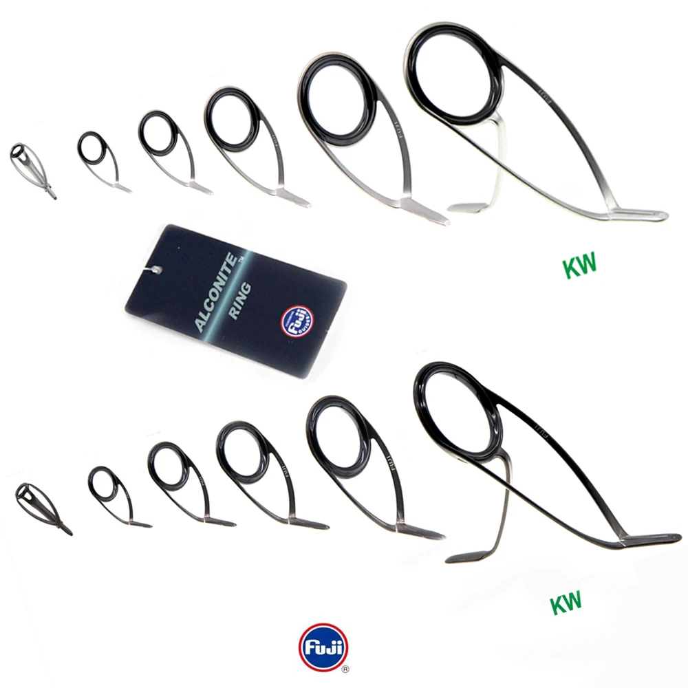 Original-Fuji-Guide-set-KL-KW-Stainless-Steel-Frame-for-Carp-rod-and ...