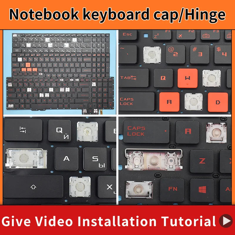 Replacement-Keycap-Key-cap-Hinge-for-Asus-ROG-Strix-GL553-GL553VD ...