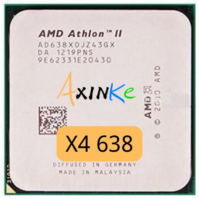 AMD Athlon II X4 638 2.7 GHz Quad-Core CPU Processor AD638XOJZ43GX ...
